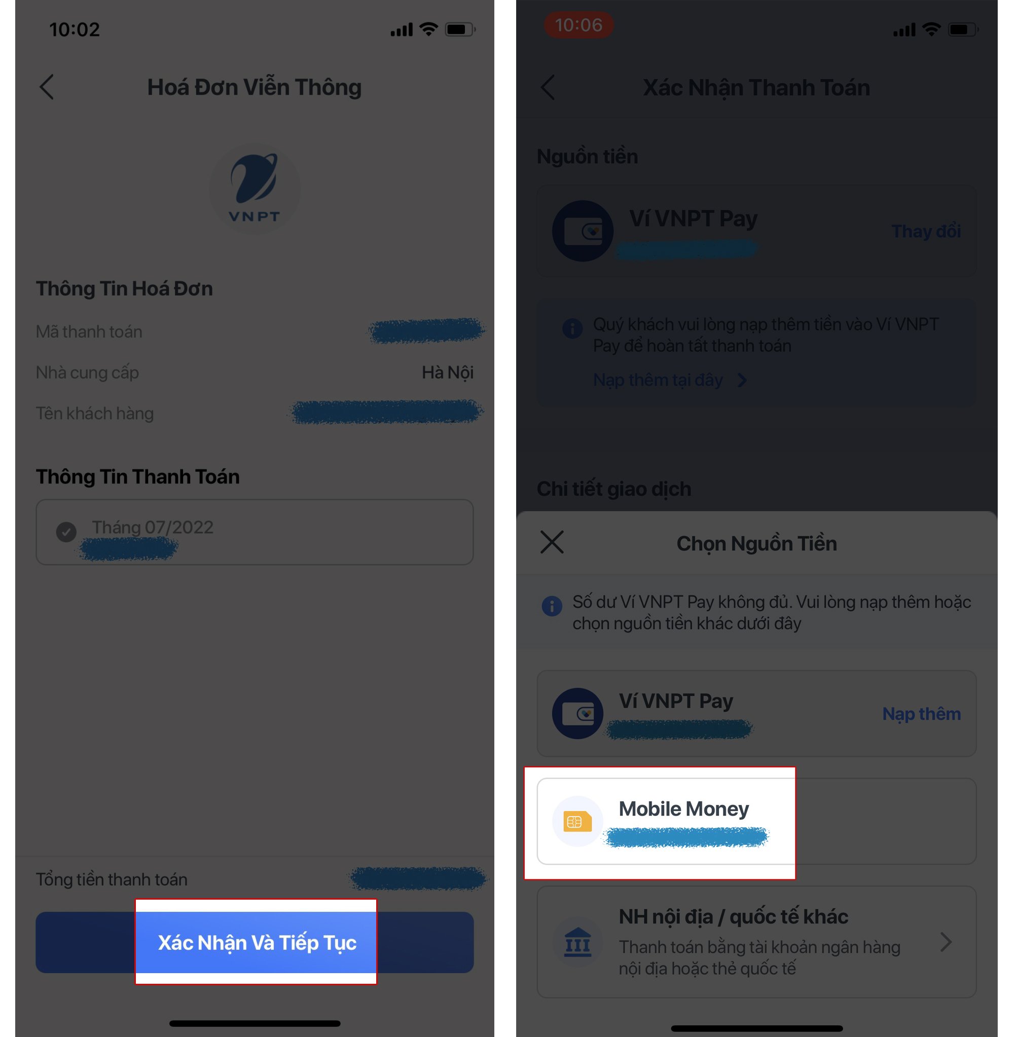 Cách tra cứu, đóng tiền internet VNPT qua ứng dụng VNPT Money
